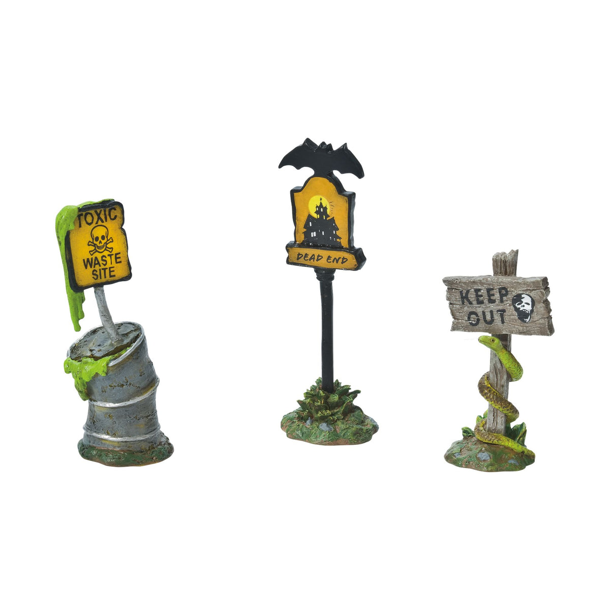 Scary Warning Signs 809386 – Department 56 Retirements