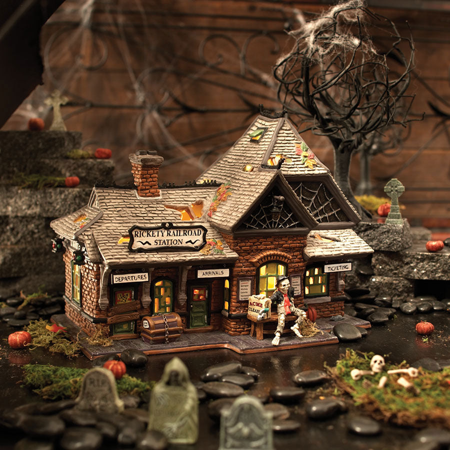 Rickety Railroad Station 800000 – Department 56 Retirements